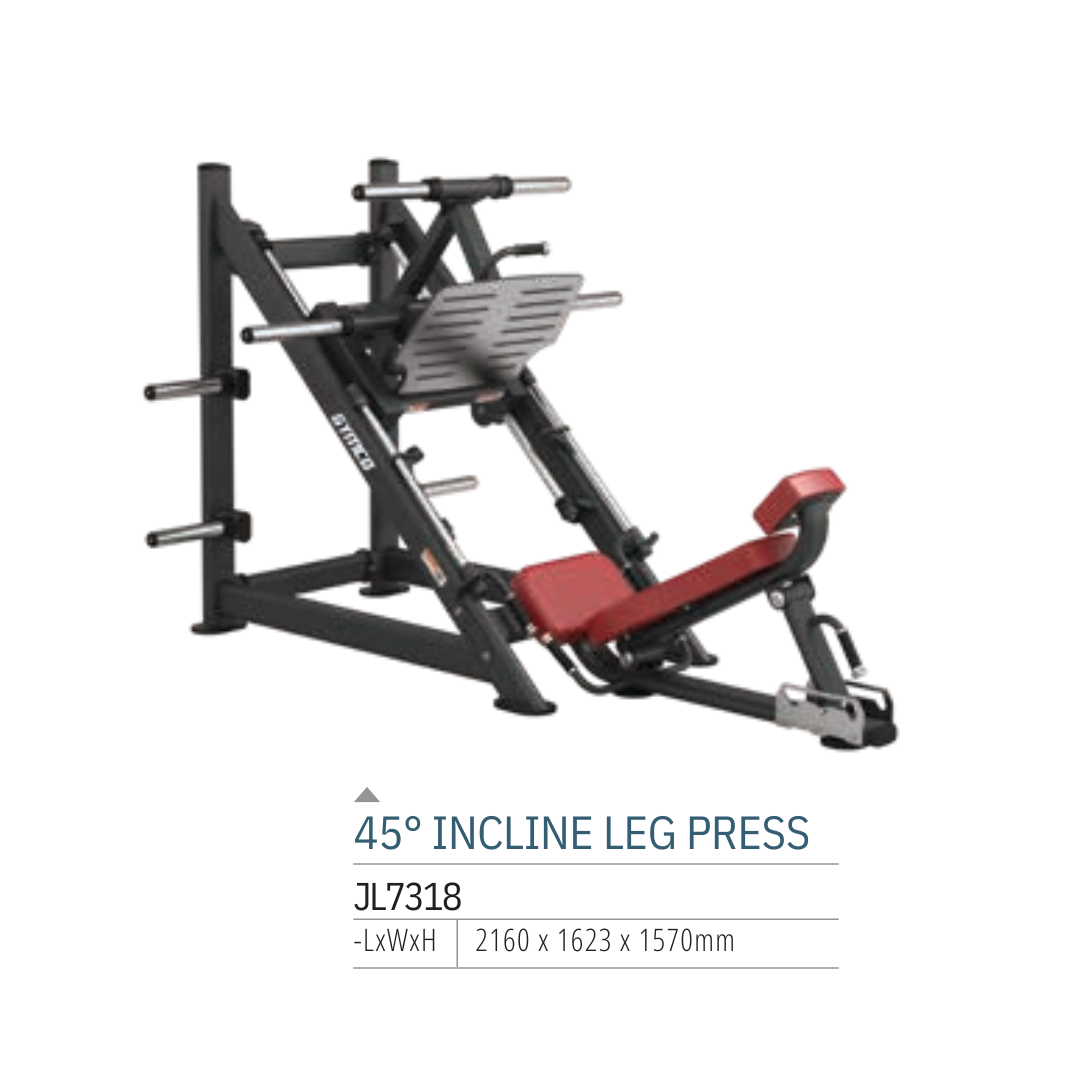 45° INCLINE LEG PRESS JL7318 – Gymco